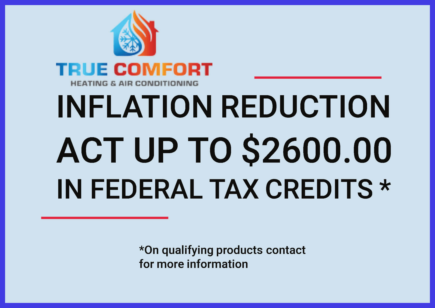 True Comfort | Specials